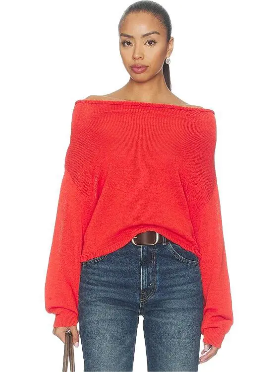 SEROYA Serafina Sweater - Red