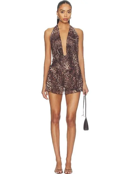 Superdown Katsia Mini Dress In . Also - Multi