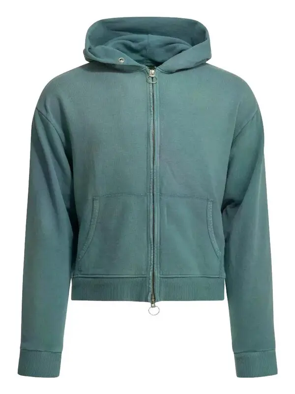 Kapital Zip-up Cotton Hoodie - Blue