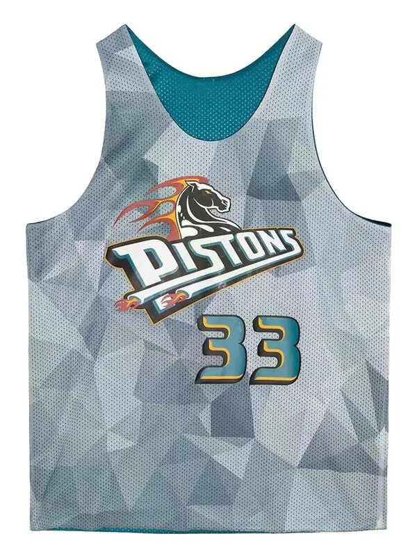 Mitchell & Ness Reversible Mesh Vest - Blue