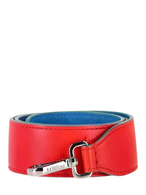 Fendi Vitello Dolce Bag Strap - Red