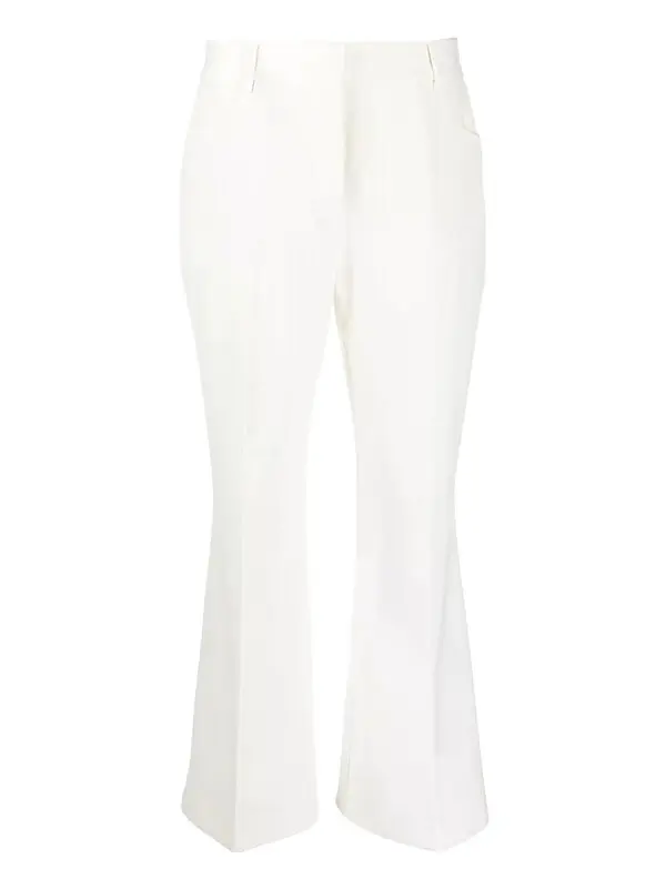 Stella McCartney Kick-flare Cropped Trousers - Neutrals