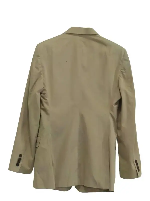 Prada Single-breasted Cotton Jacket - Neutrals