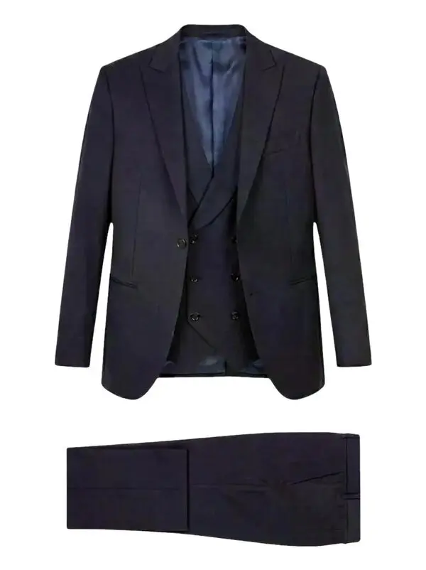 LUIGI BIANCHI MANTOVA Three-piece Suit - Blue