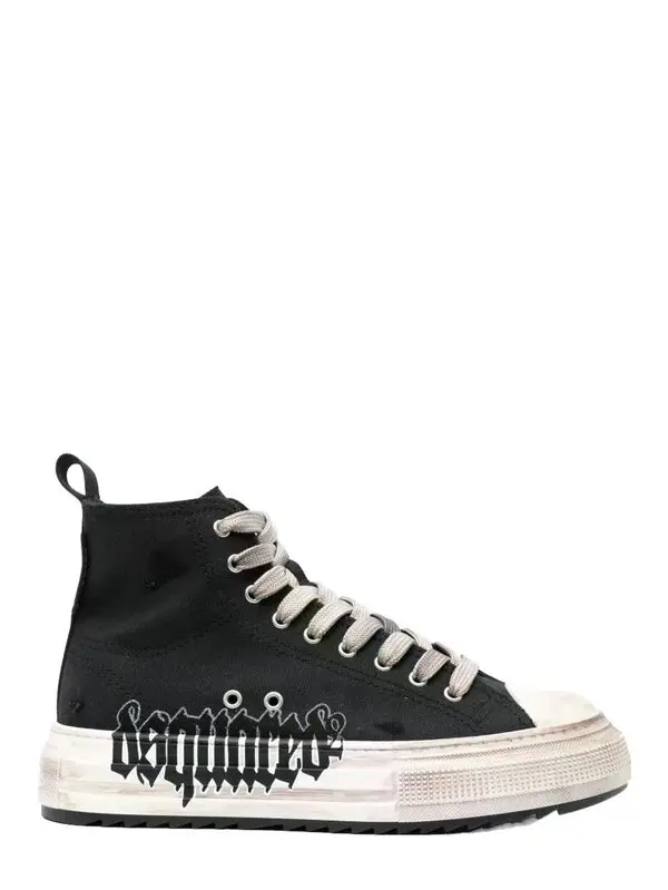 Dsquared2 Berlin High-top Sneakers - Black