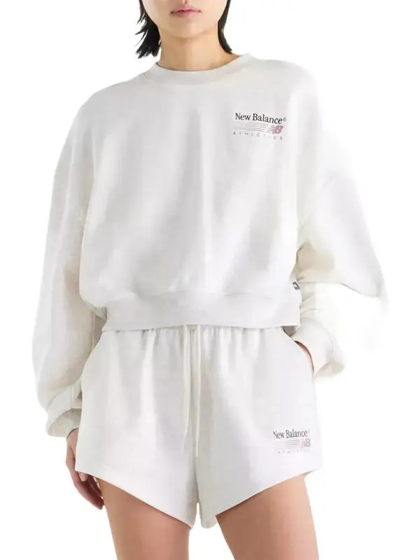 NEW BALANCE Trackside French Terry Shorts - Neutrals