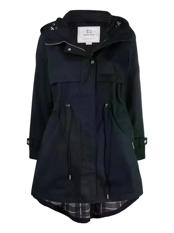 Woolrich Havic Zip-front Parka Coat - Blue