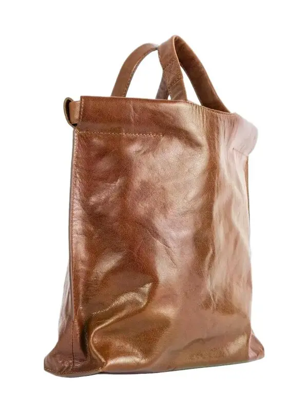 BEA MOMBAERS Shopper S Leather Tote Bag - Brown