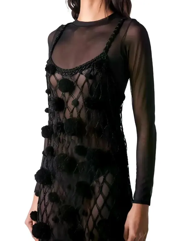 BLESS Eterno Two-piece Maxi Dress - Black