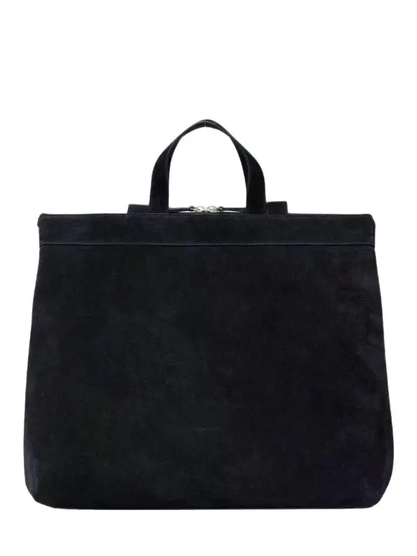 Marsèll Borso Suede Zip-top Tote Bag - Blue