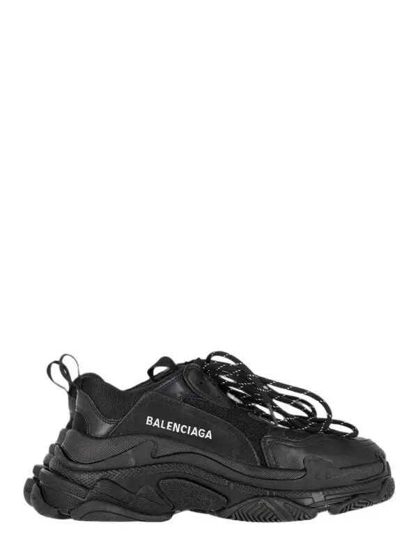 Balenciaga Triple S Mesh Sneakers - Black
