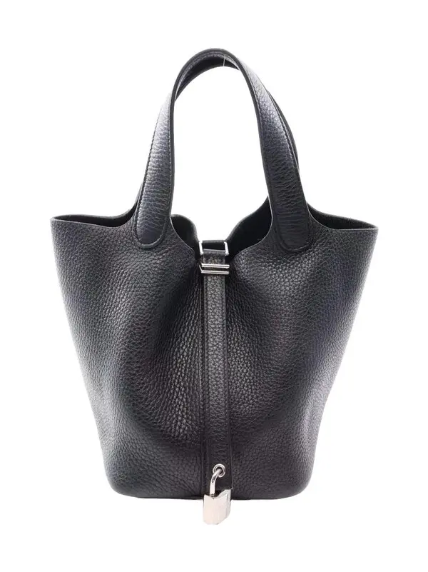 Hermès 2020 Pm Picotin Lock Handbag - Black