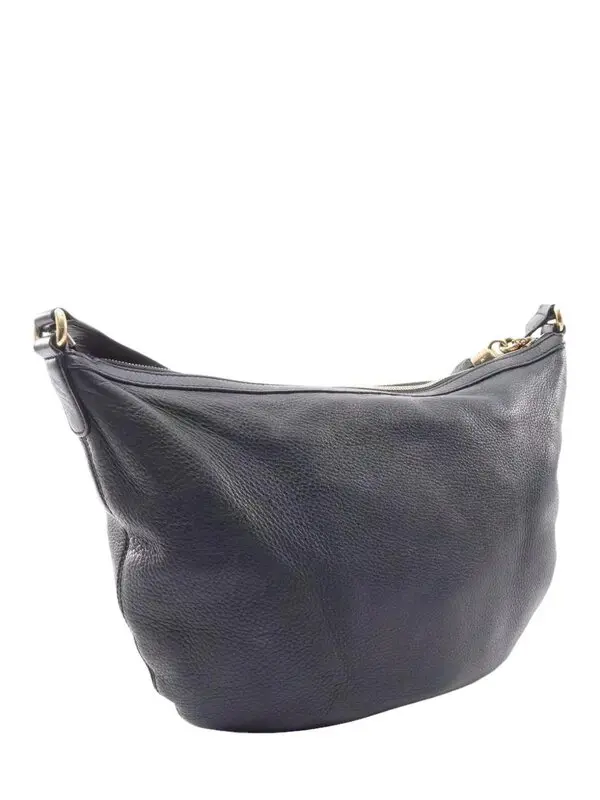 Gucci 2000s Soho Interlocking-g Leather Shoulder Bag - Blue