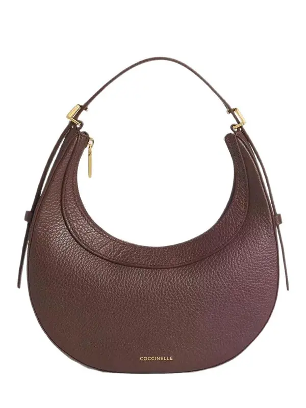 COCCINELLE Whisper Pebbled-leather Tote Bag - Red