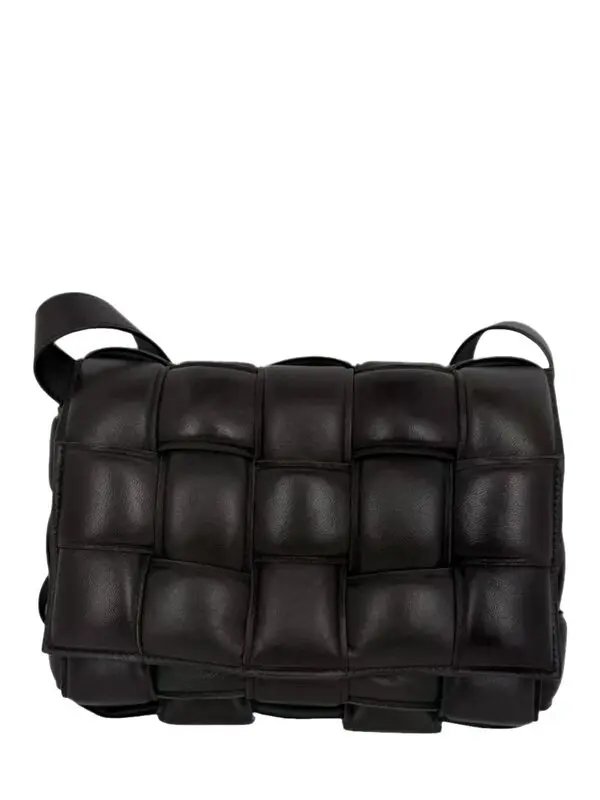 Bottega Veneta Cassette Padded Cross Body Bag - Brown