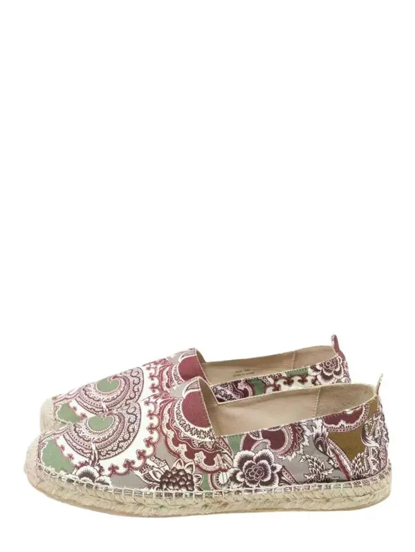 Etro Paisley Print Espadrilles - Red