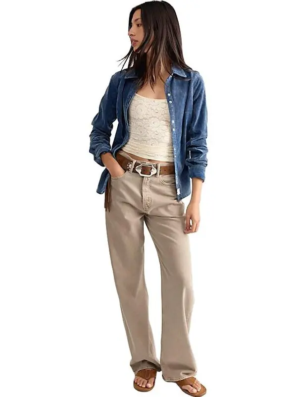 AGOLDE Vintage Loose Jeans At - Cedar