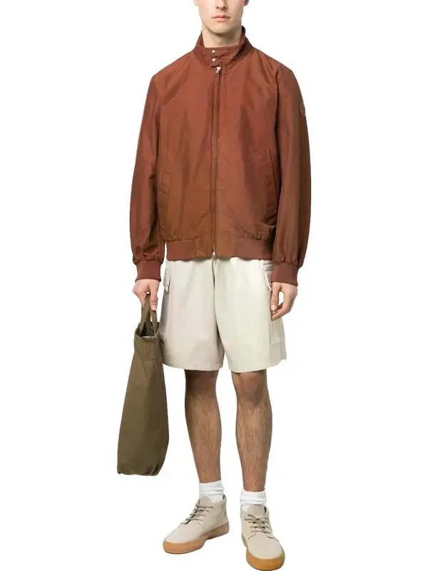 Woolrich Long-sleeve Cotton Bomber Jacket - Brown