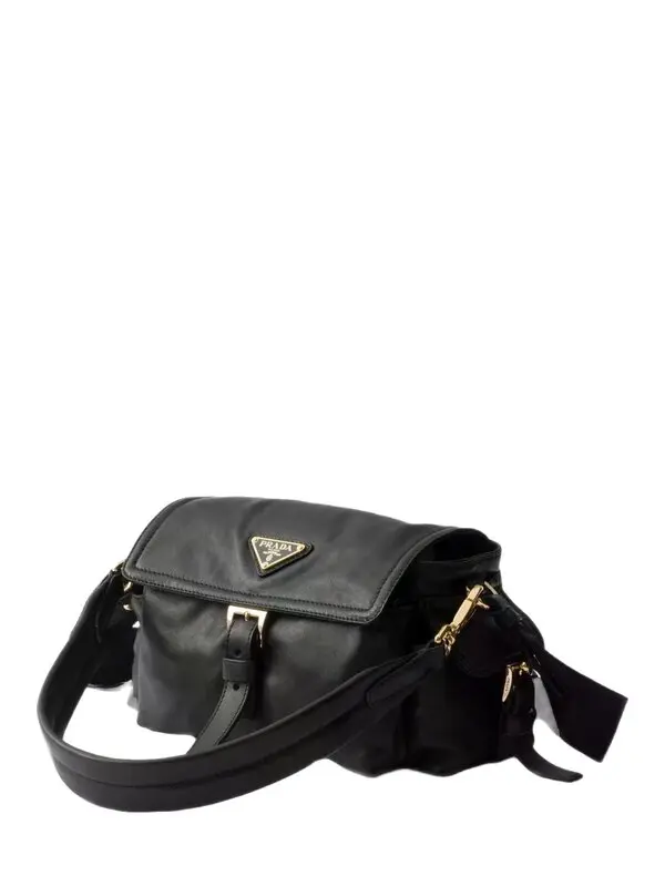 Prada Nappa Leather Mini Bag - Black