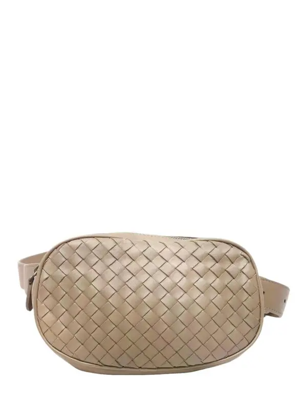 Bottega Veneta 2010s Intrecciato Leather Belt Bag - Neutrals