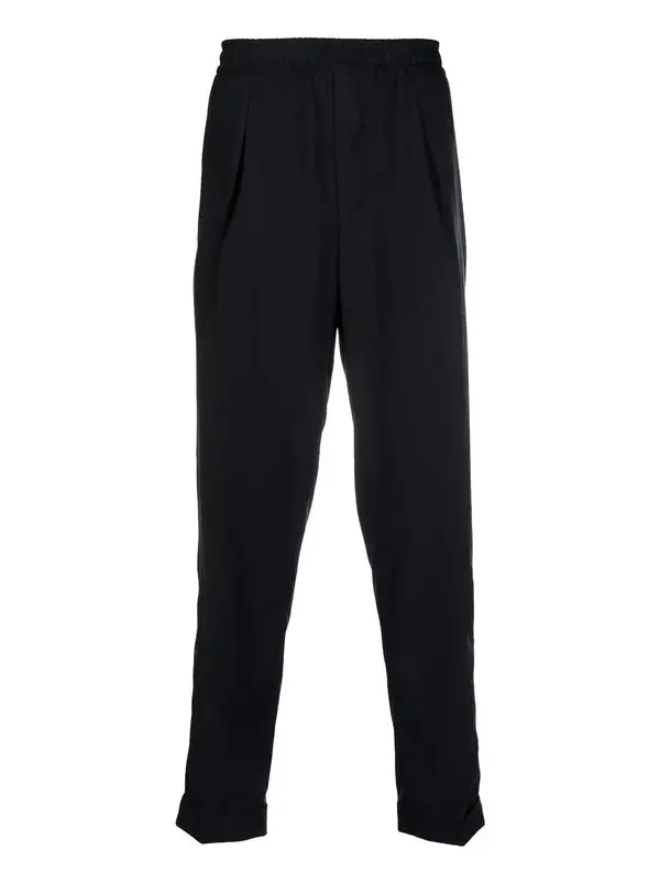 Woolrich Elasticated Waistband Slim-cut Trousers - Blue