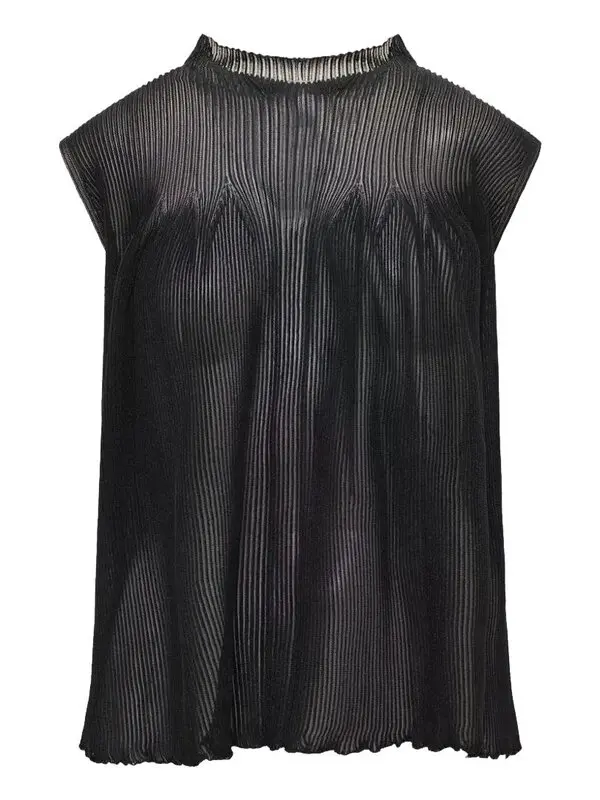 CFCL Hypha Lucent Glitter-effect Top - Black