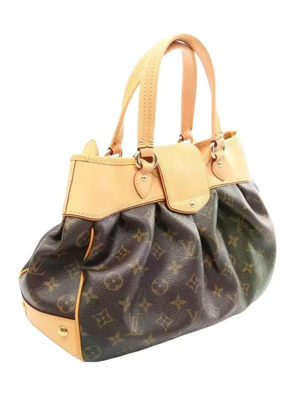 LOUIS VUITTON 2009 Pm Boetie Monogram Tote Bag - Brown