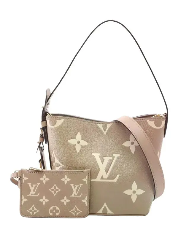 LOUIS VUITTON 2010s Monogram Empreinte 2-way Tote Bag - Neutrals