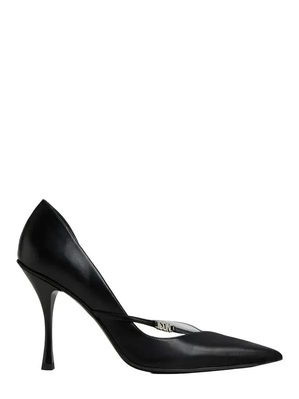 Dsquared2 Pointed-toe Leather Pumps - Black