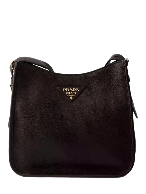 Prada Medium Leather Bag - Brown