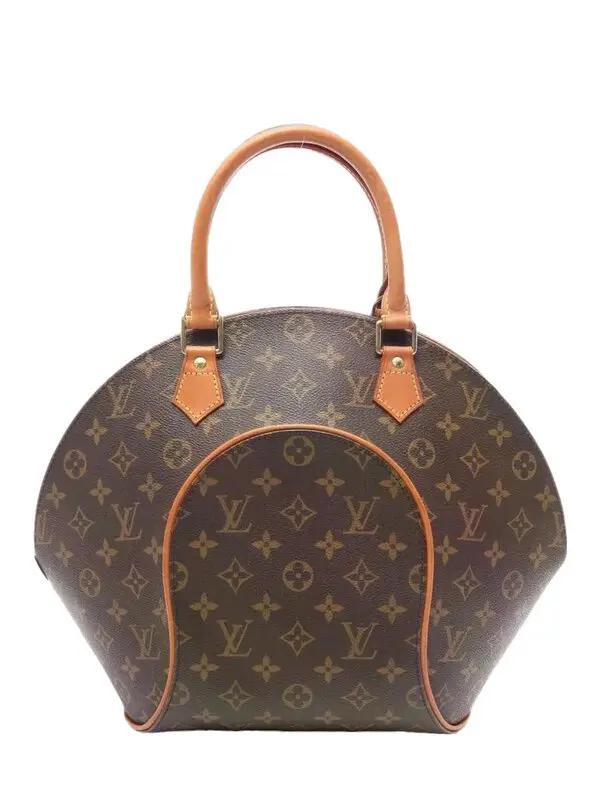 LOUIS VUITTON 2001 Mm Monogram Ellipse-canvas Tote Bag - Brown