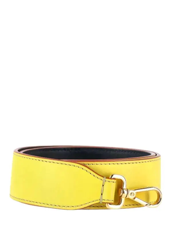 Fendi Vitello Dolce Bag Strap - Yellow
