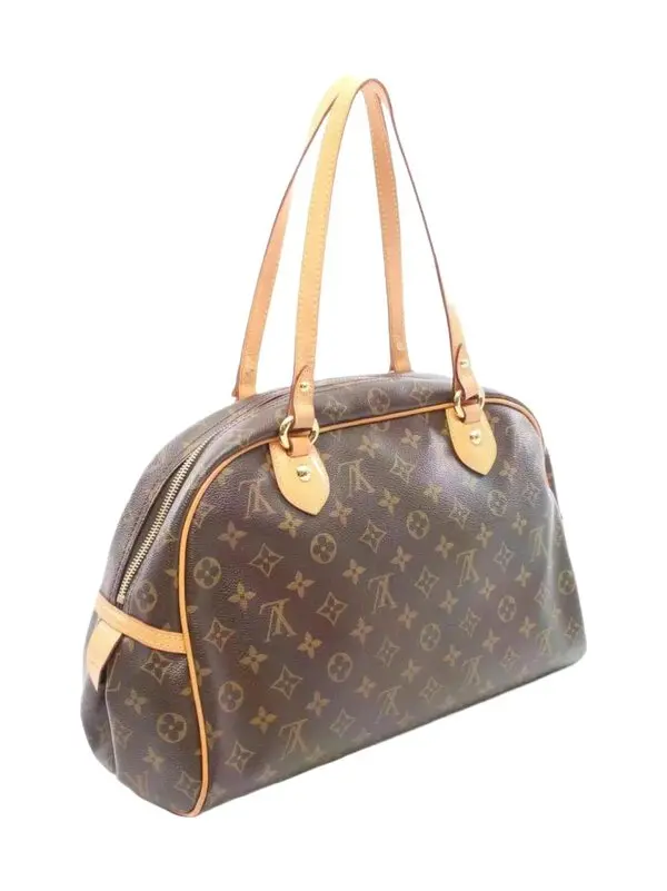 LOUIS VUITTON 2008 Pm Monogram Montorgueil Shoulder Bag - Brown