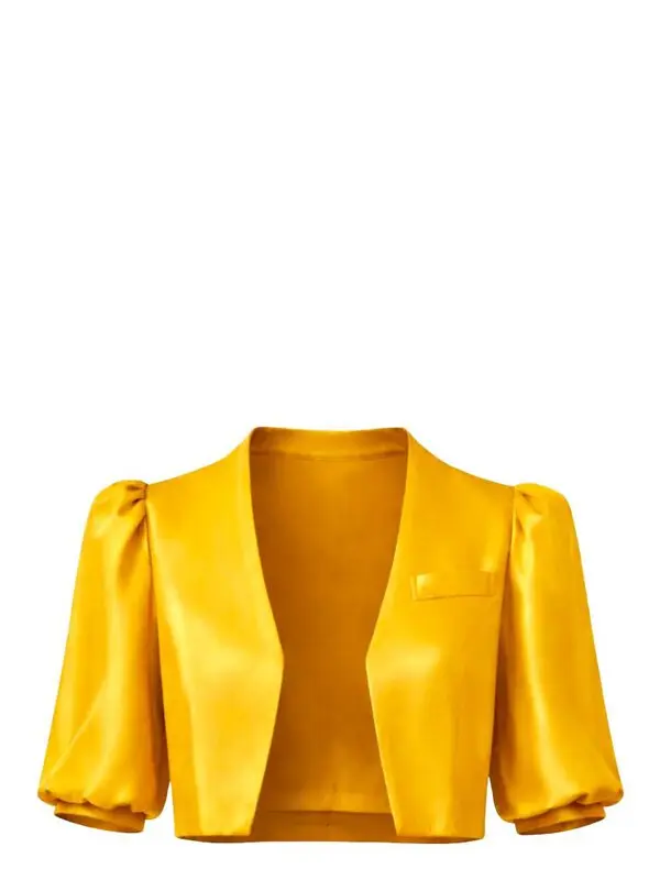 LUMINA ELIGMA The Palazzo Jacket Mustard Gold - Yellow