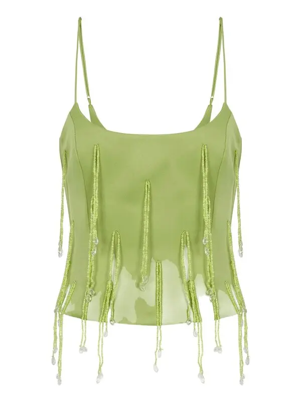 DELFI COLLECTIVE Bijou Top - Green