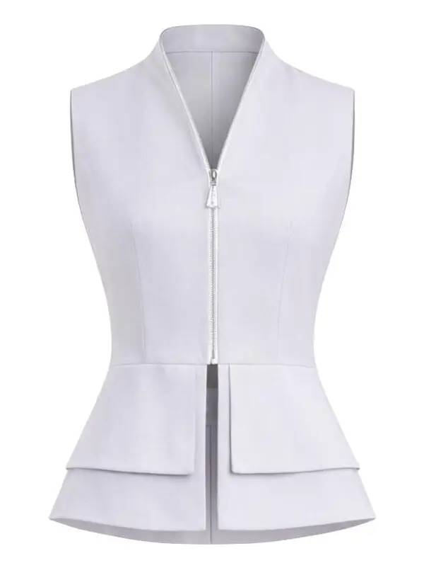 LUMINA ELIGMA Construct Vest Suit Ensemble Light Gray - Grey