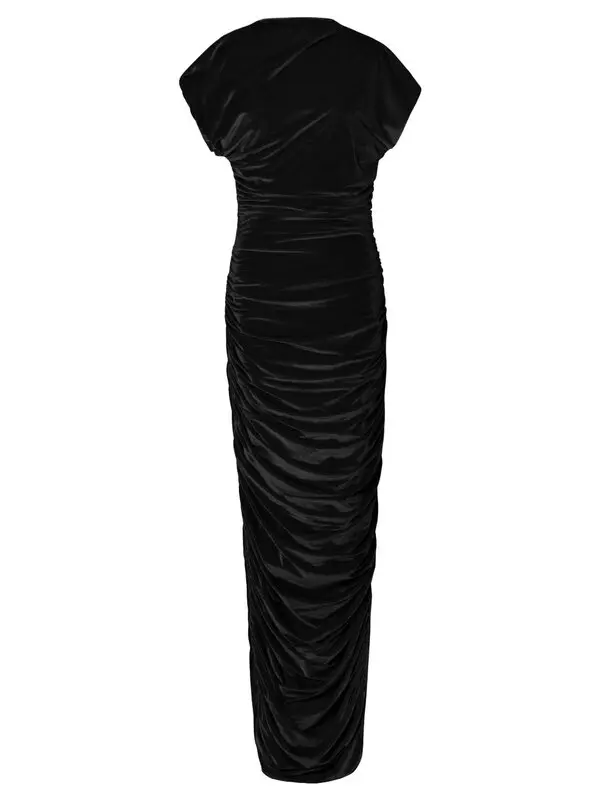 Chuks Collins Angelina Cocktail Gown - Black