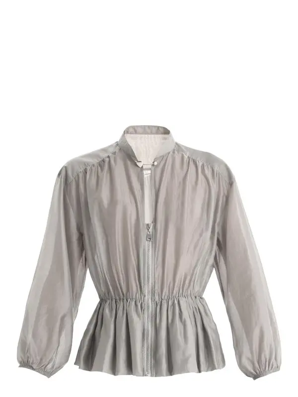 LALIPOP DESIGN Veil Cinched Jacket - Grey