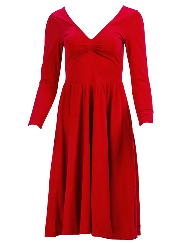 KRISTINIT Cherry Ballet Pina Dress - Red