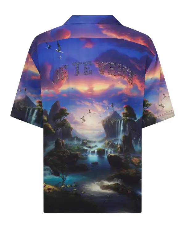 JE TE VEUX River Shirt - Blue