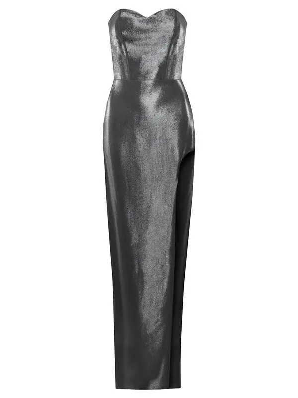 VESTIAIRE D'UN OISEAU LIBRE Metallic Dress - Silver