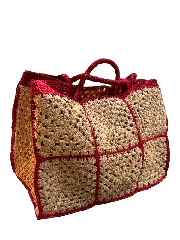 ZANATANY CONCEPTS Carry Tote Bag - Red