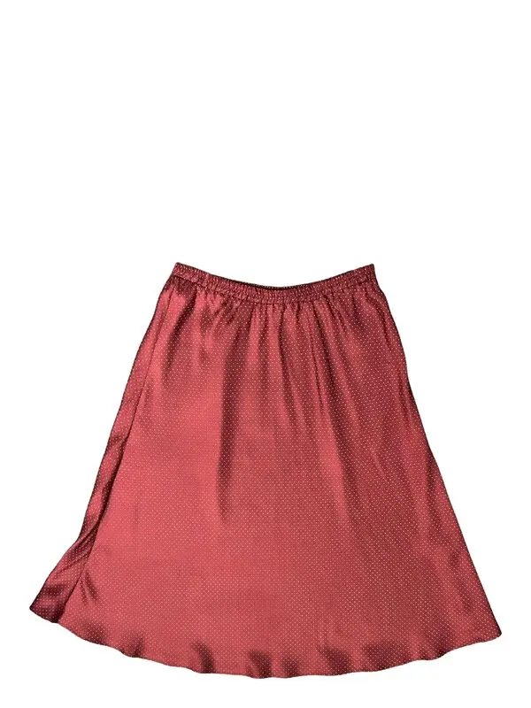 LINDSAY NICHOLAS NEW YORK Duchess Skirt In Necktie - Red