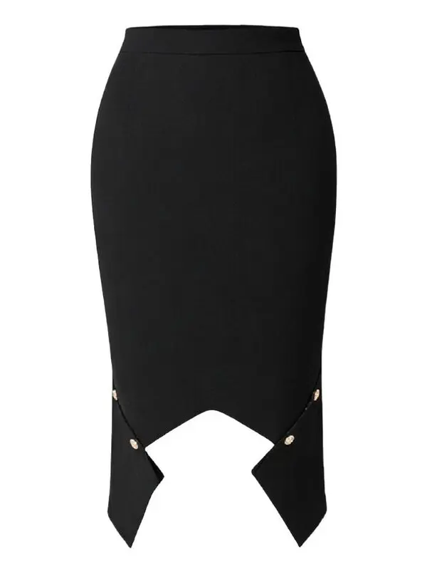 LUMINA ELIGMA The Sovereign Volume Skirt - Black