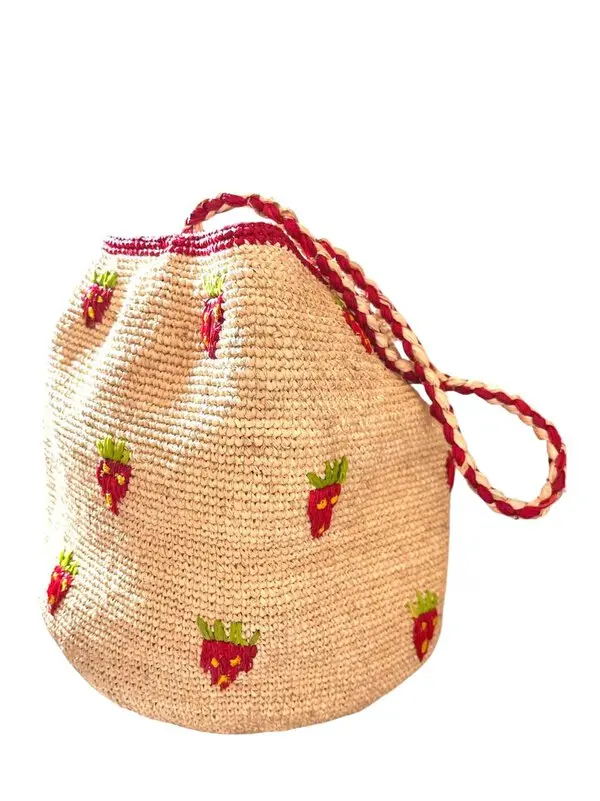 ZANATANY CONCEPTS Strawberry Small Bag - Red
