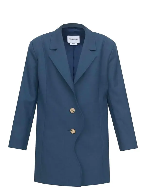VAN BRUSSEL Avery Wave Blazer - Blue