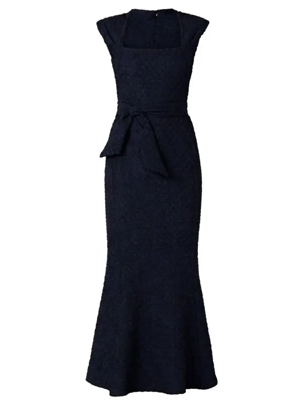 SACHA DRAKE Gala Royale Gown In Navy - Blue