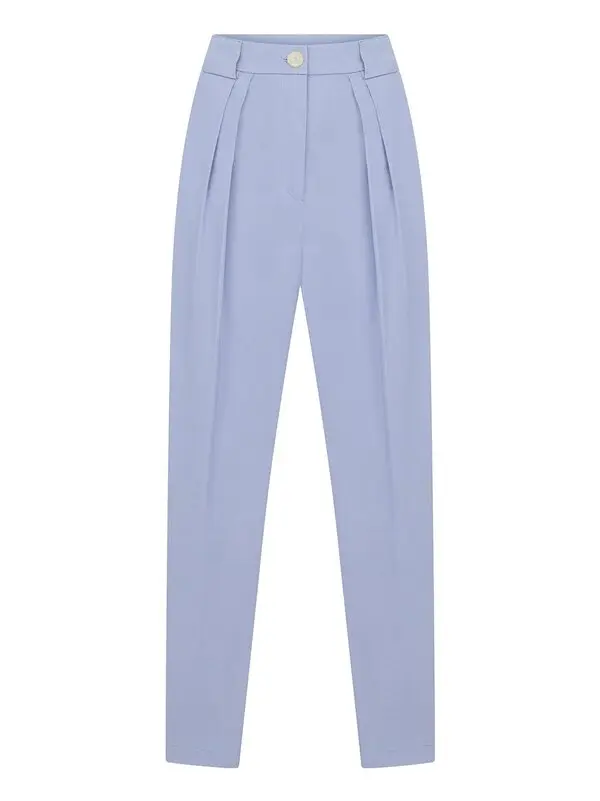 GUAJ LONDON Neutrals / Kertuu Trousers - Blue