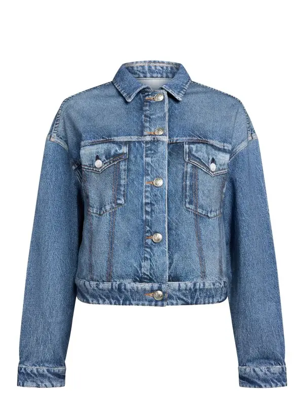 Rag & Bone Miramar Trucker Jacket - Blue