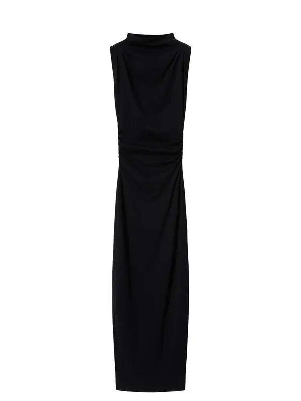 ALLSAINTS Stretch-cotton Katarina Maxi Dress - Black